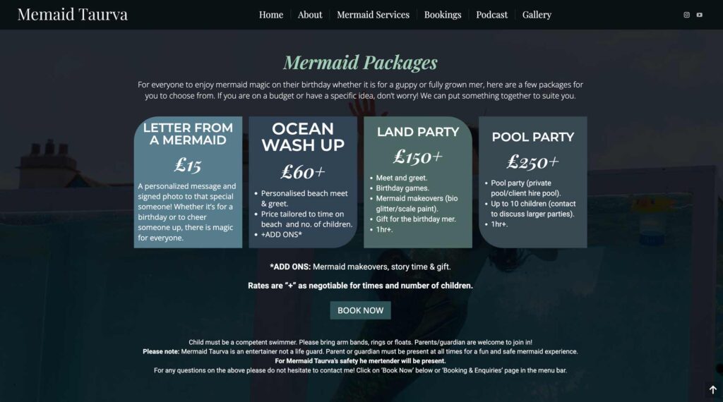 Mermaid Taurva - BrightBox Designs